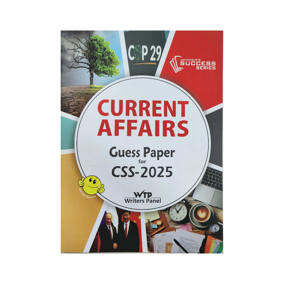 Jahangir Current Affairs Guess Paper CSS – Beyond Books